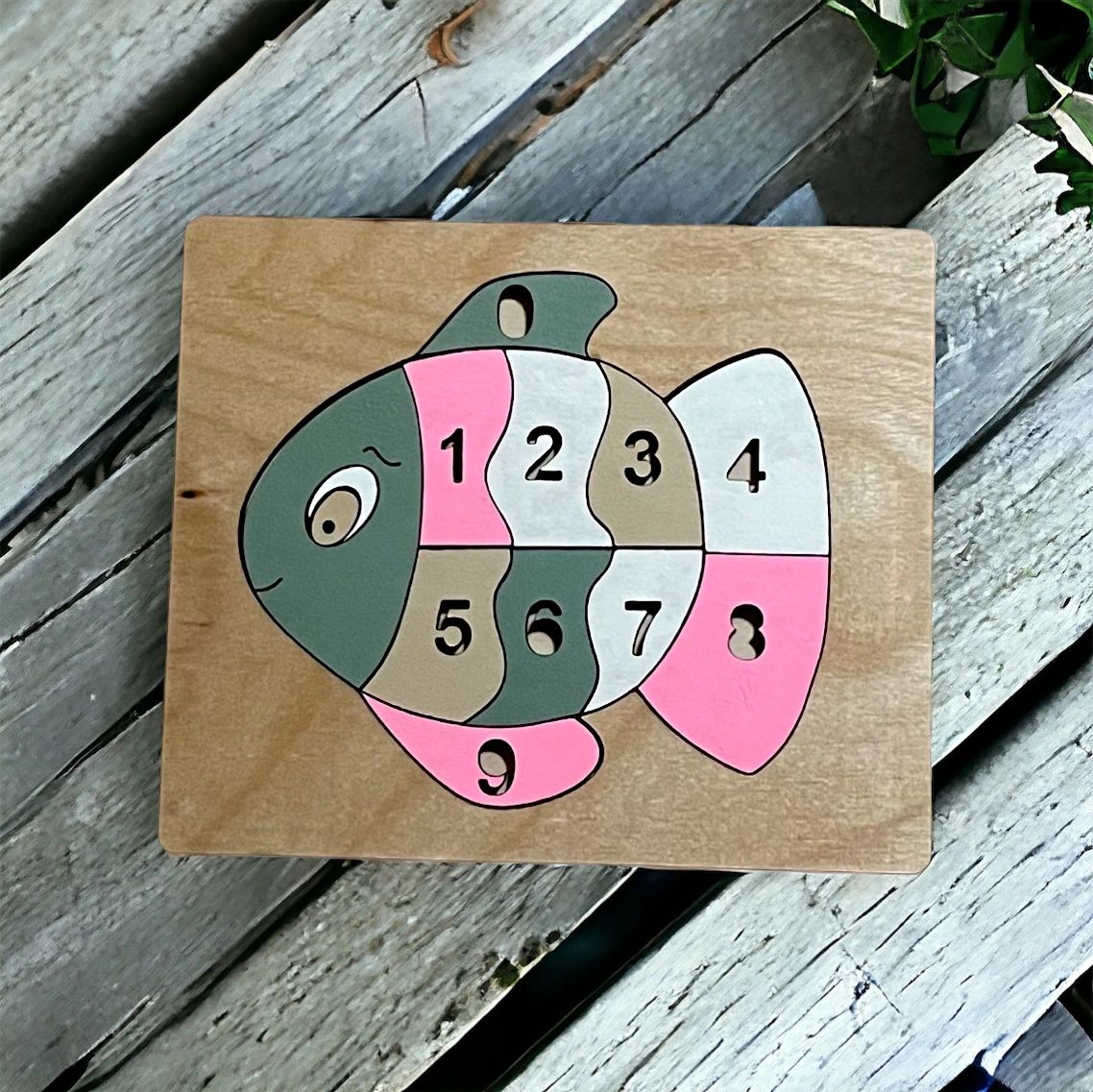 Small Fish Numbers Puzzle