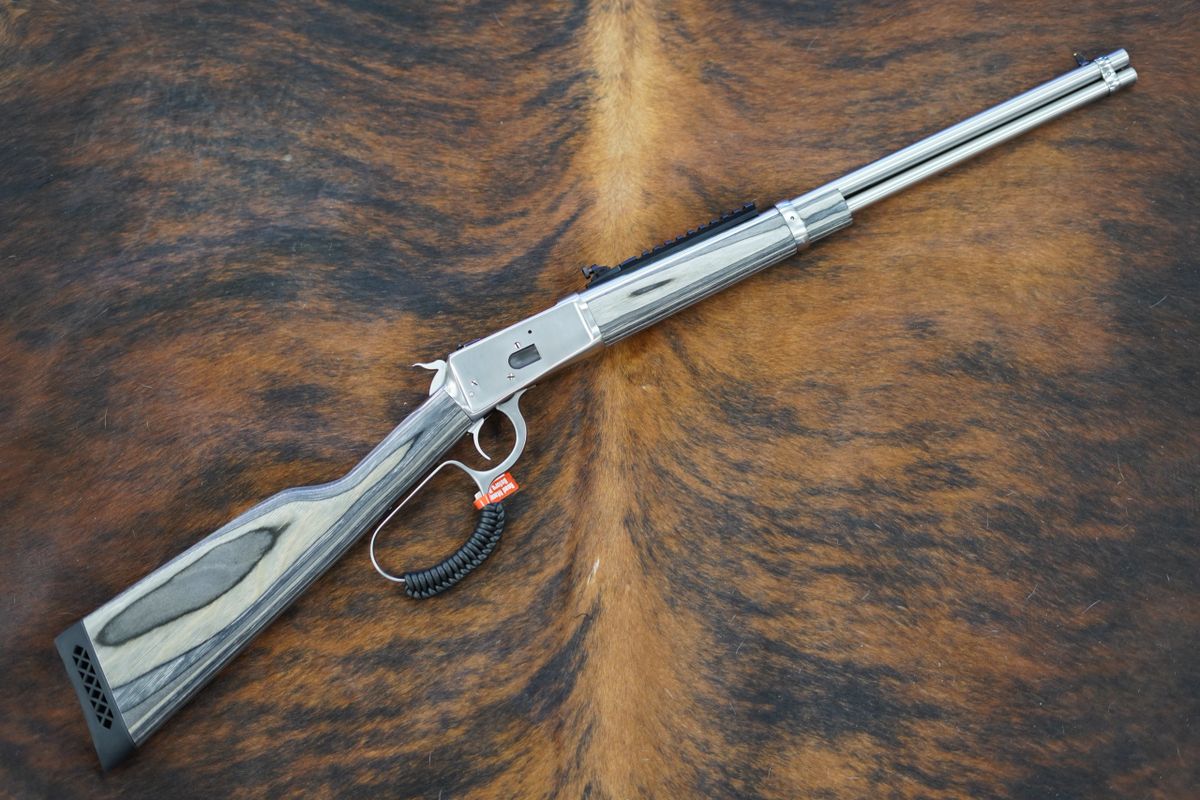 Rossi R92 Carbine .357 MAG 20" SS Stainless Steel Gray Laminate Stock ...