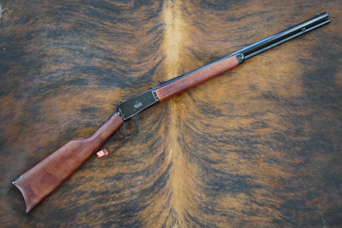 Rossi R92 .357 MAG 12+1 24" Brazilian Hardwood Polished Black Right ...