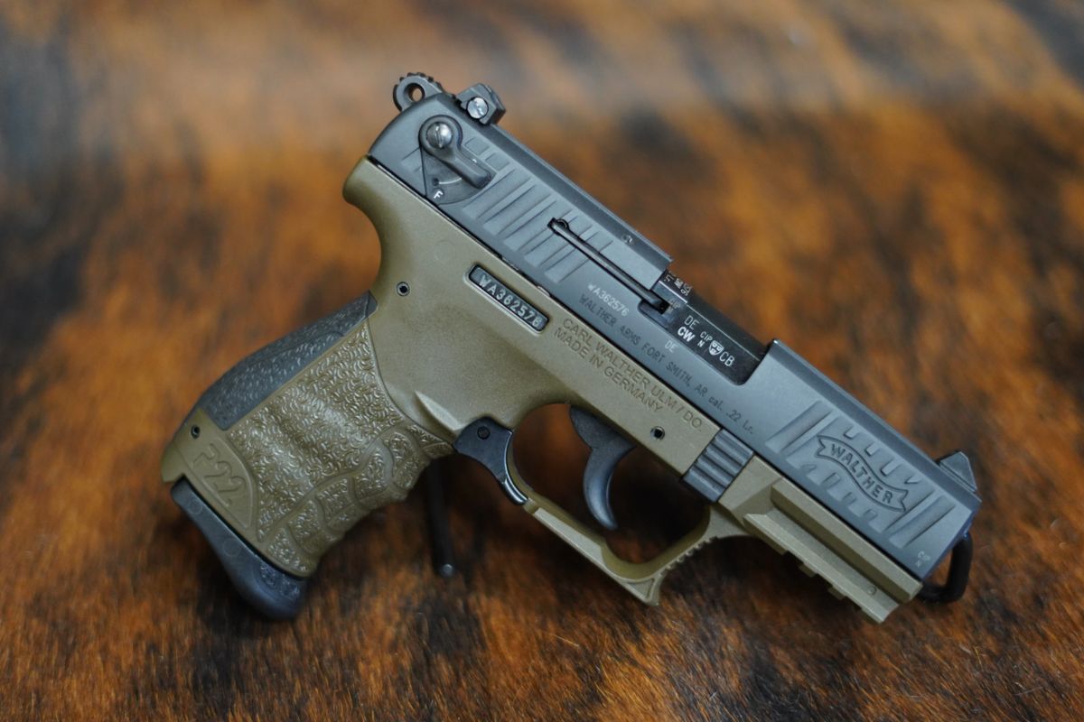 Walther, P22-CA, P22CA Double Action/Single Action, Semi-automatic ...