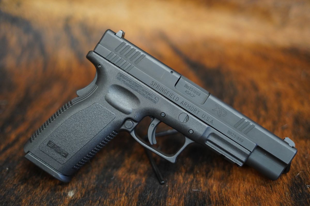 Springfield, XD45, Striker Fired, Semi-automatic, Polymer Frame Pistol ...