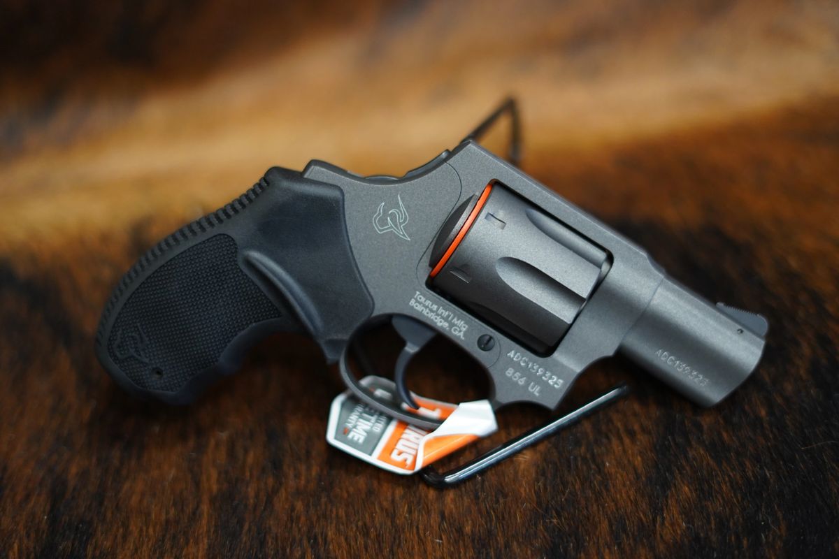 Taurus, Model 856CH, Double Action Only, Metal Frame Revolver, Small ...