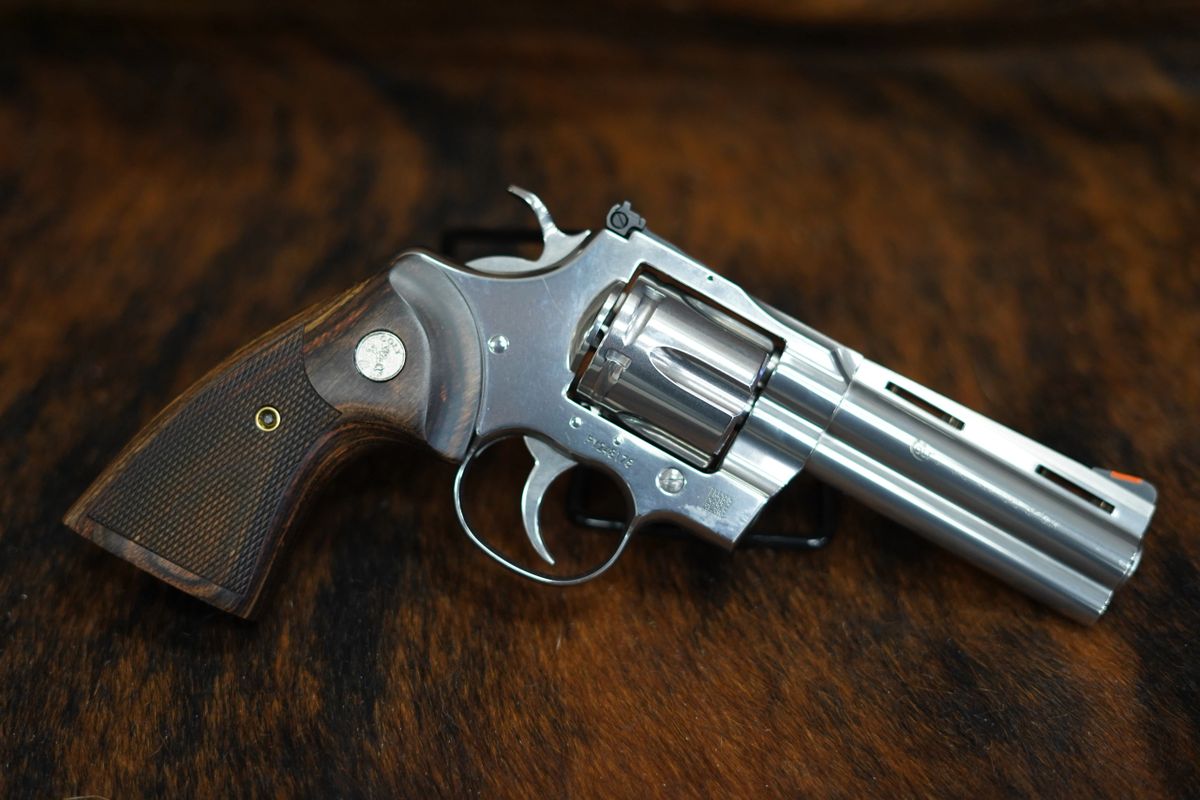 Colt's Manufacturing, Python, Revolver, Double Action Only, 357 Magnum ...