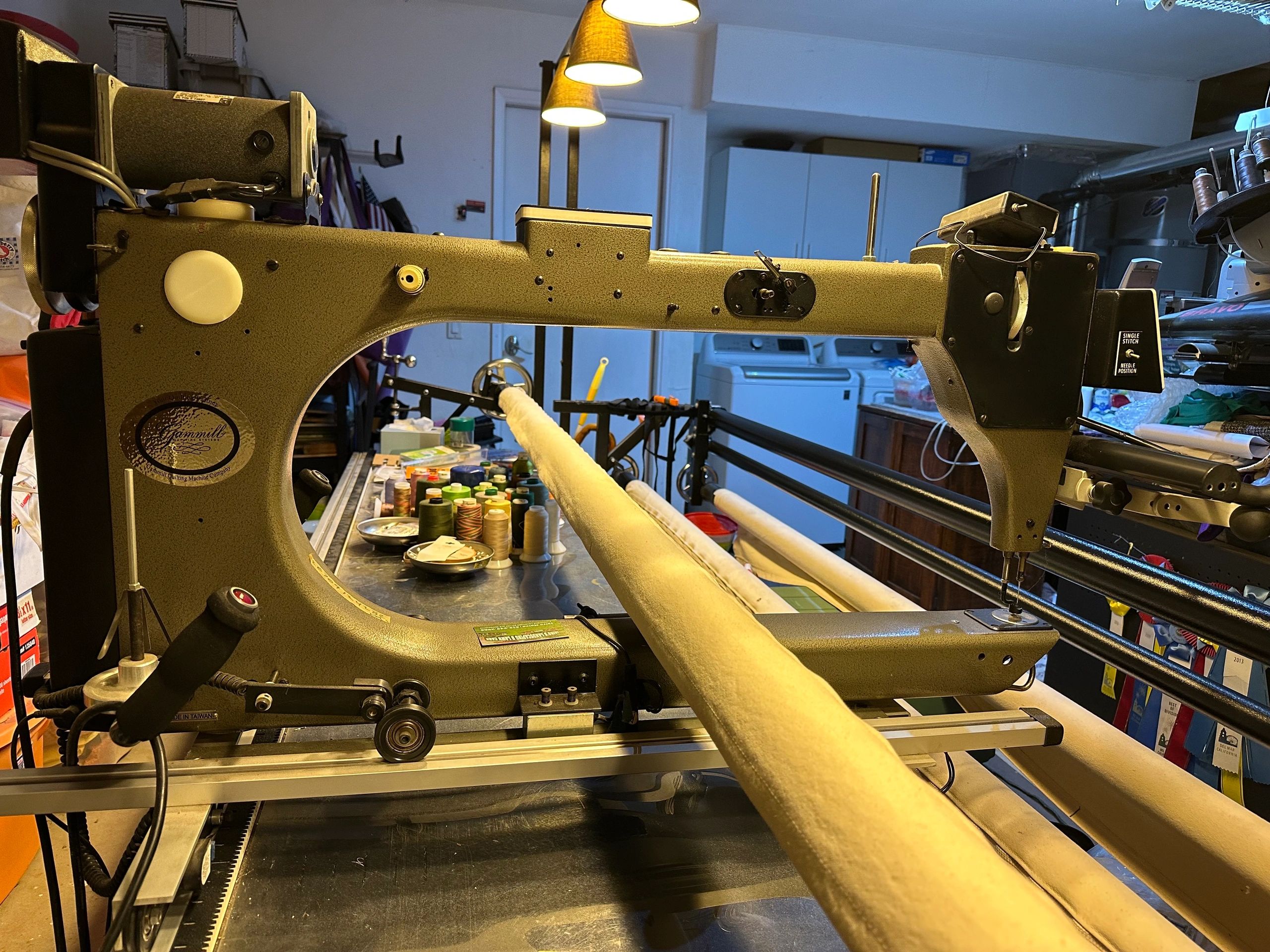 Gammill Optimum 30" Longarm with 12 FT Frame