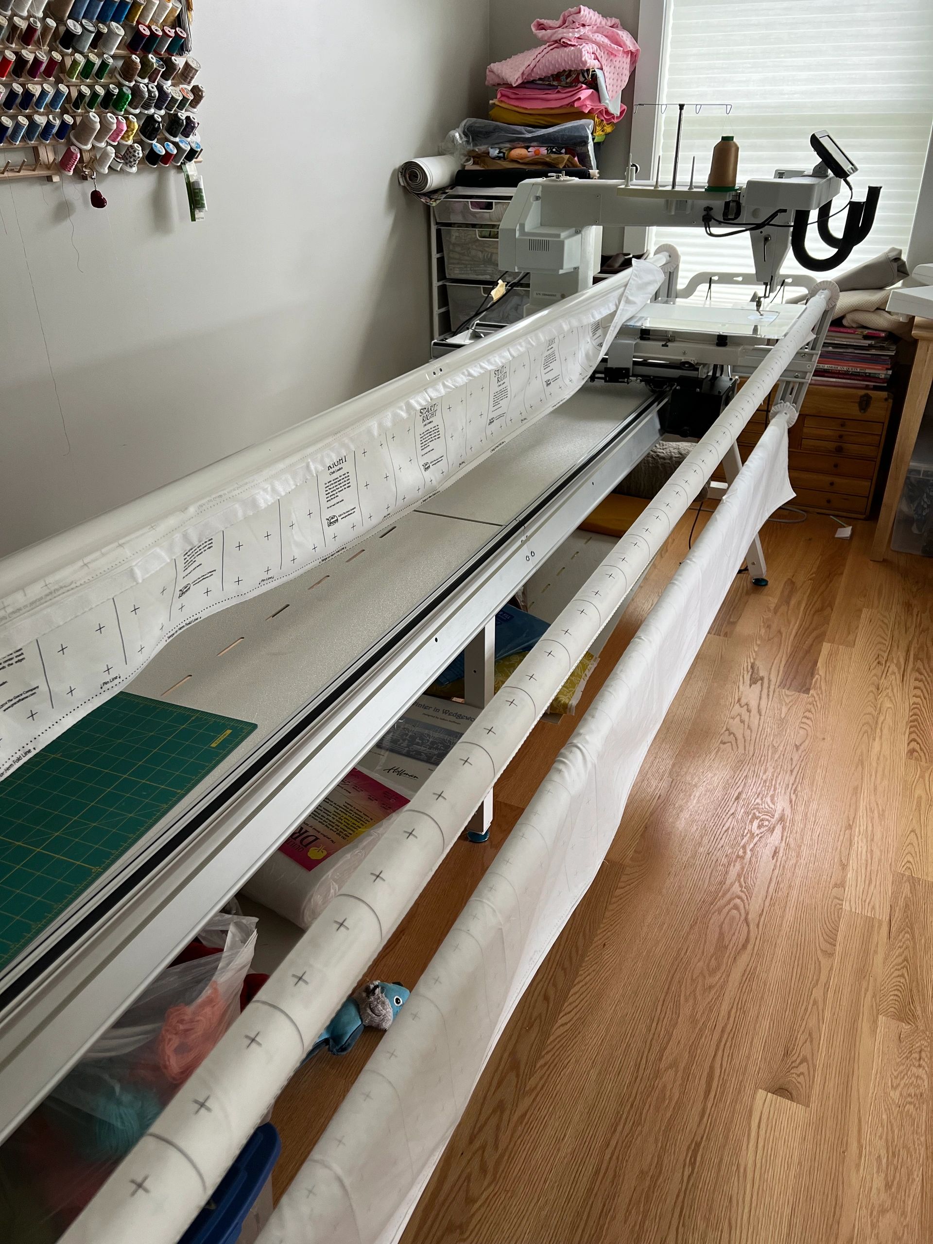 Viking Platinum 3000 Quilting Machine + Automation + Frame