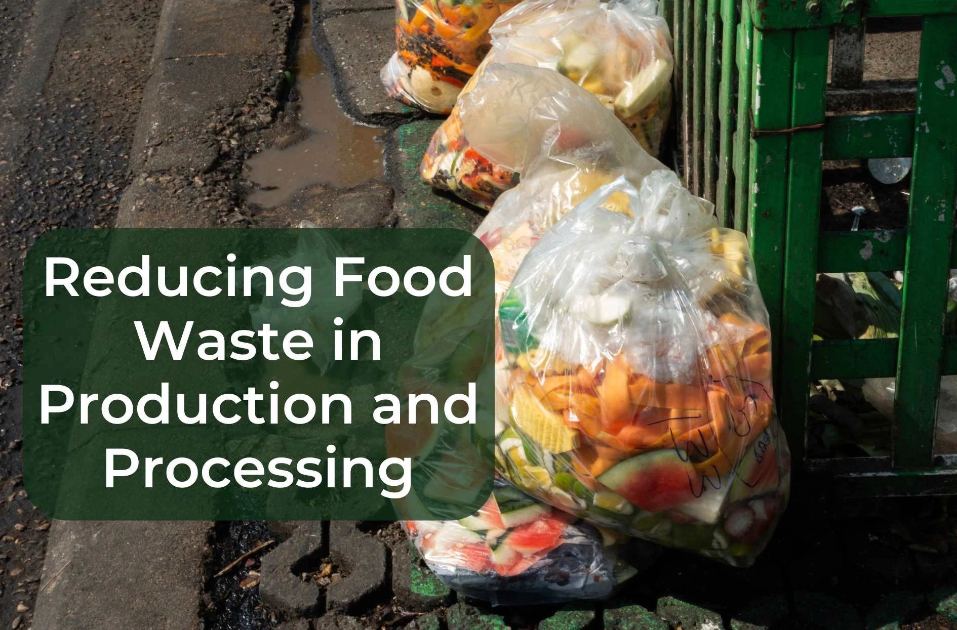 Reducing Food Waste in Production and Processing