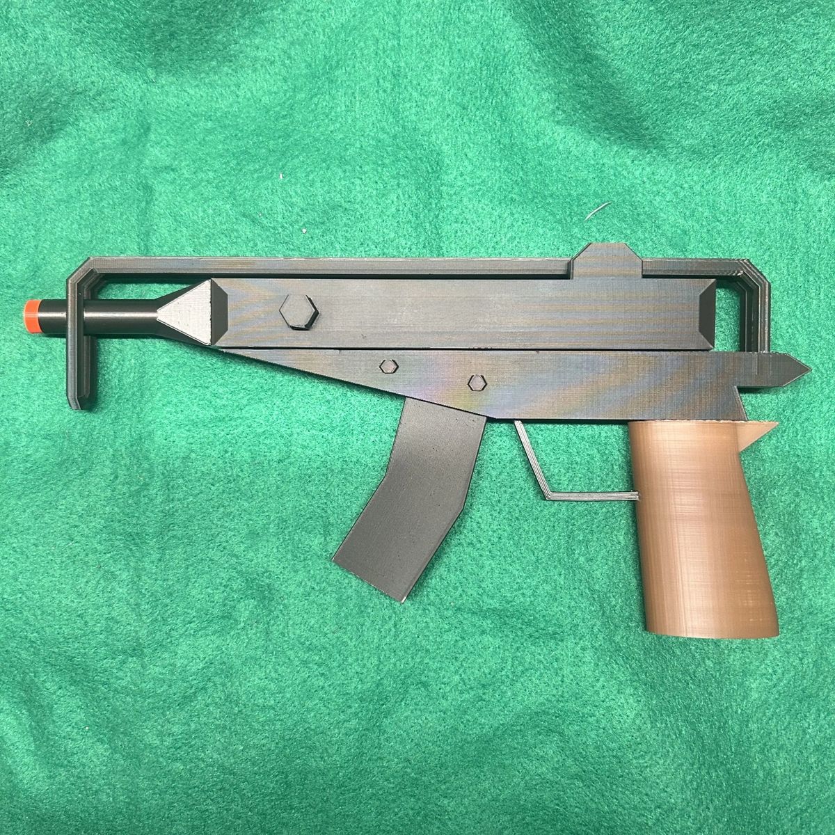 Goldeneye N64 klobb prop 3D printed