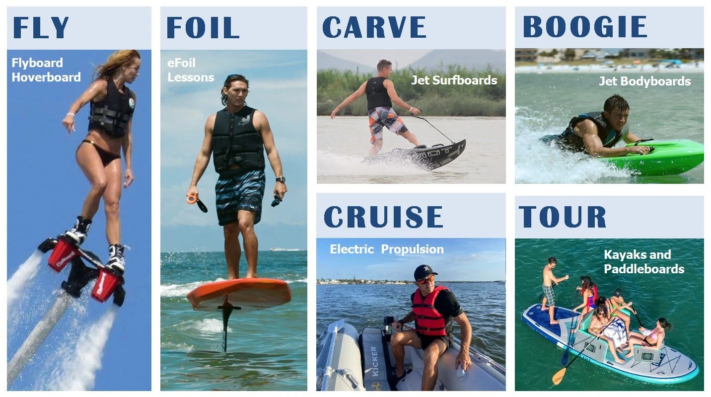 eWatersports Water Sports Rentals and Sales