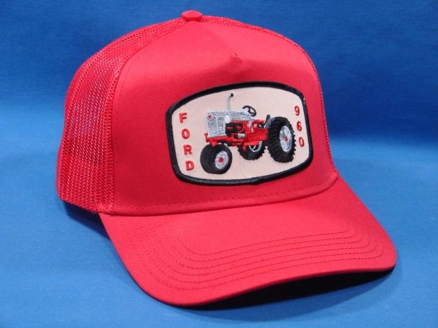 Ford - 960 Tractor - Red Mesh Hat - Snapback