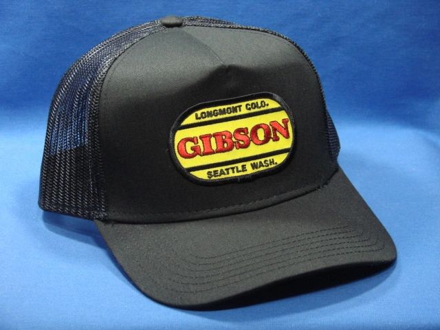 Gibson - Black Mesh Hat