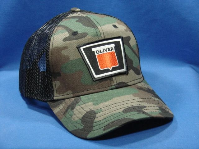 Oliver Keystone Logo On A Camouflage With Black Mesh Hat