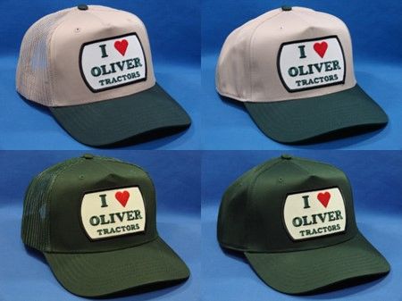 I Love Oliver Tractors - 4 Pack Of Hats