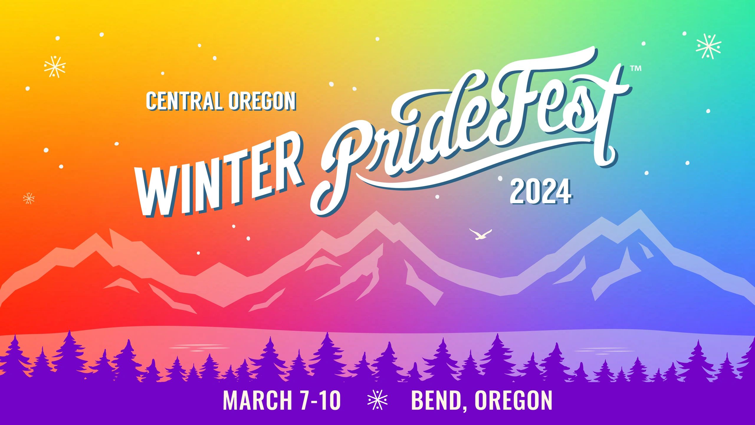 Celebrate LGBTQ+ PRIDE at Winter PrideFest in Bend, OR