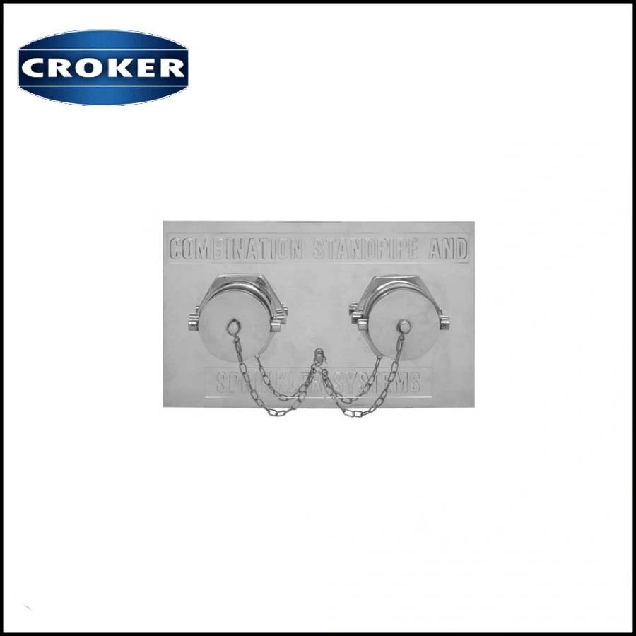 Fire Department Inlet Connection Flush Type, Two Way Clapper Inlet