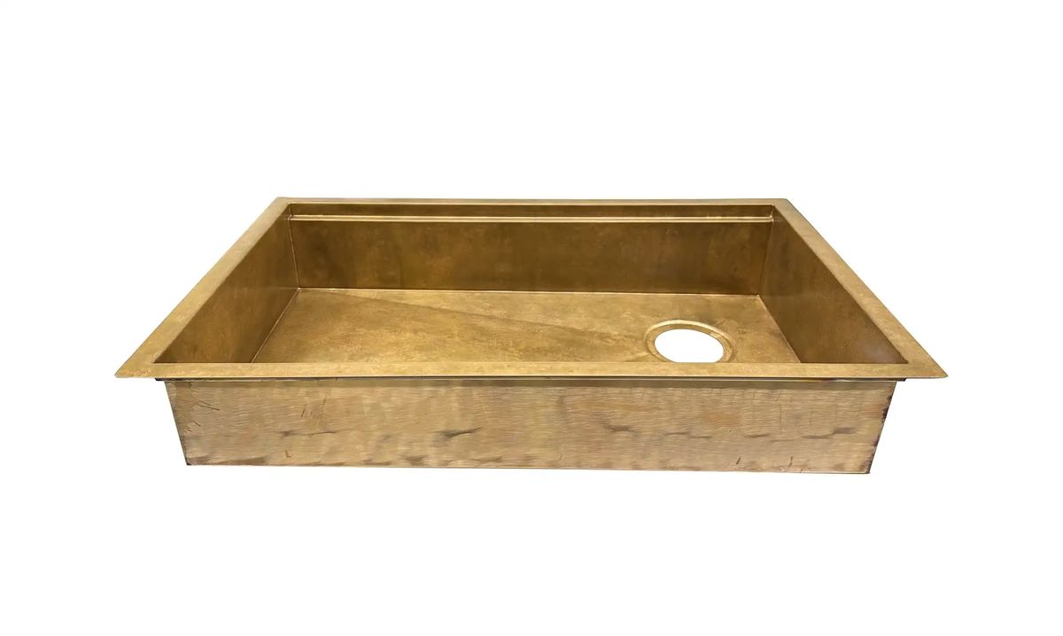 BRONZE UNDERMOUNT ADA KITCHEN SINK