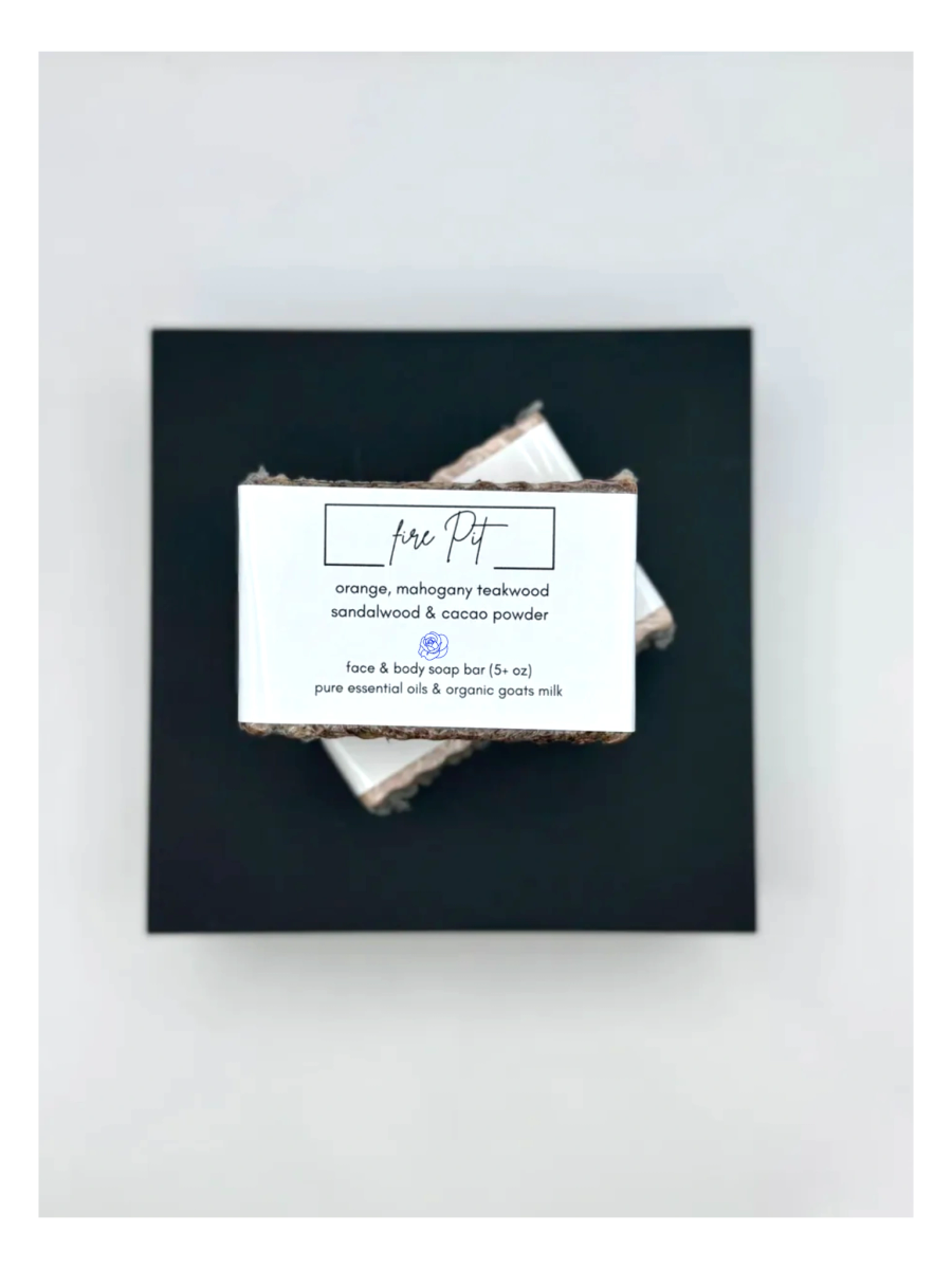 fire Pit face & body soap bar / 5 oz