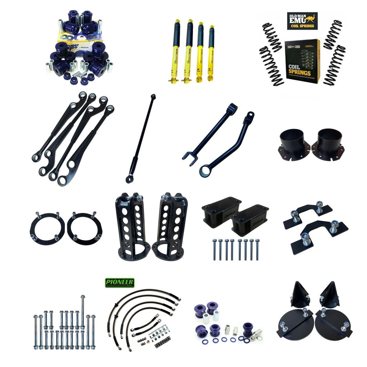 Stage 1 suspension lift kit for all Discovery 2 models