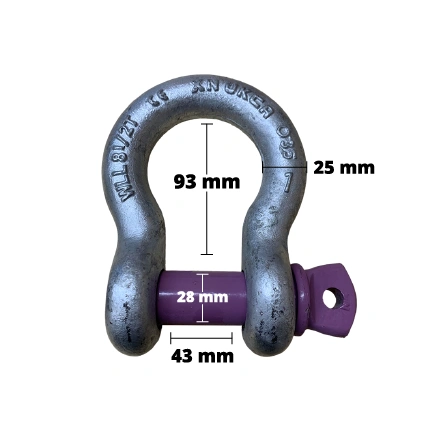 Bow shackle 8.5 Ton