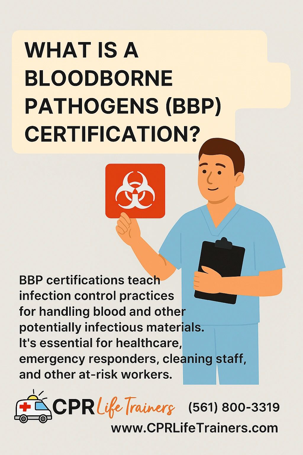 Bloodborne Pathogens — What You Need to Know to Stay Safe