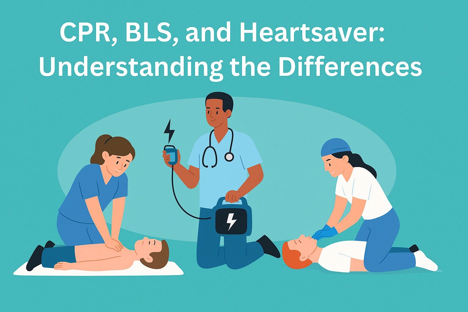 What’s the Difference Between CPR, BLS, and Heartsaver?