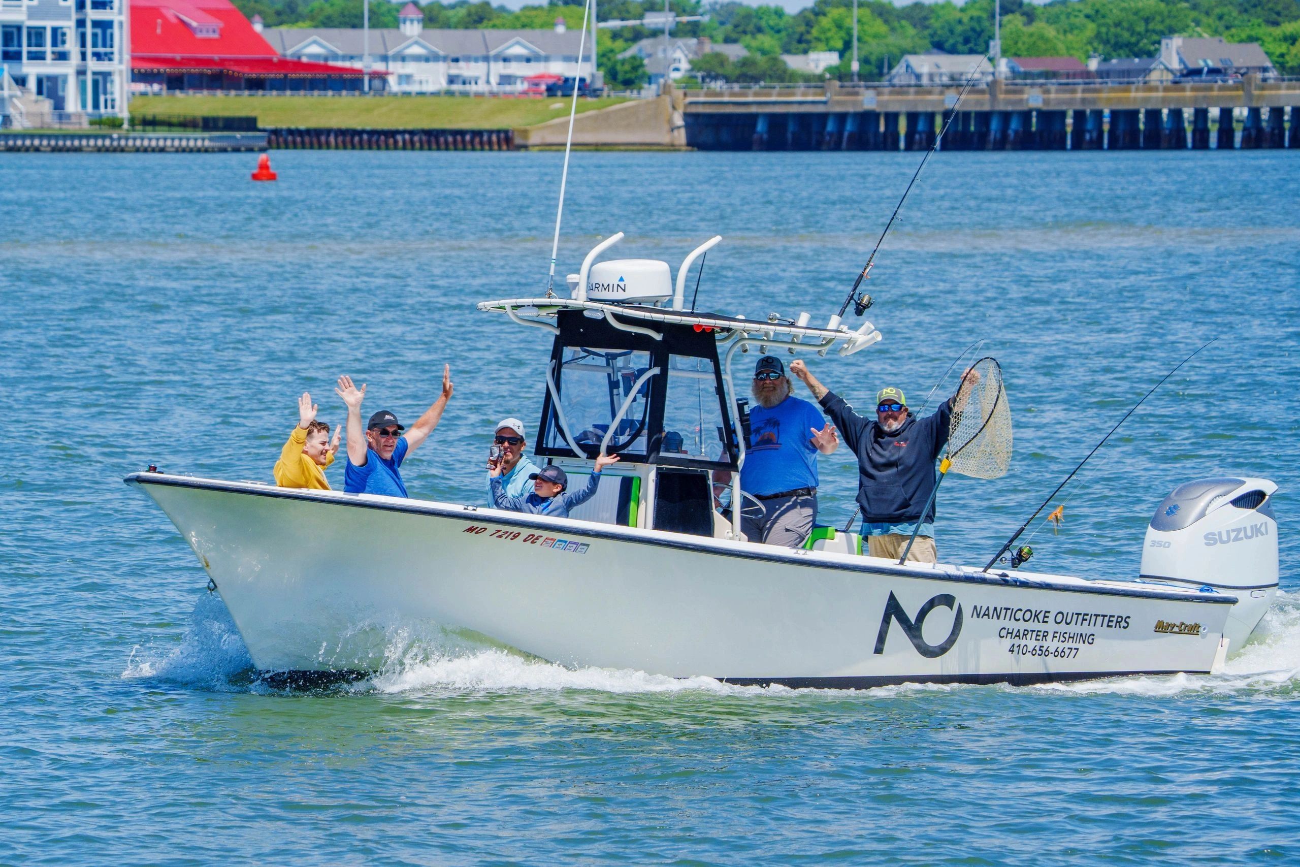 Nanticoke Outfitters OCMD Fishing in Ocean City, Maryland