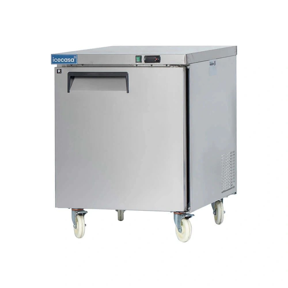 Icecasa ITF-27 27 Inch 1 Door 7 Cubic Feet Under Counter Lowboy Freezer ...