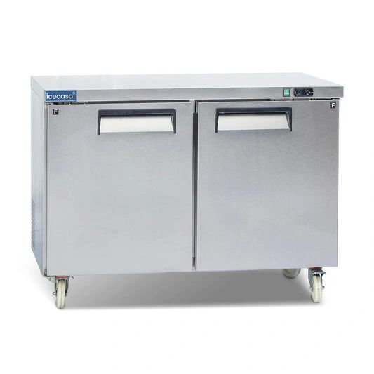 Icecasa ITF-48 48 Inch 2 Door 12.9 Cubic Feet Under Counter Lowboy ...