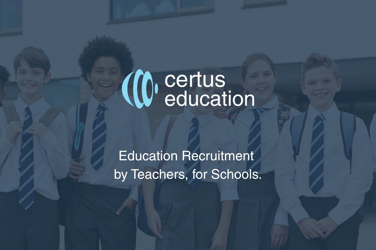 Education Recruitment Agency | Supply Teachers & School Staff | Certus ...