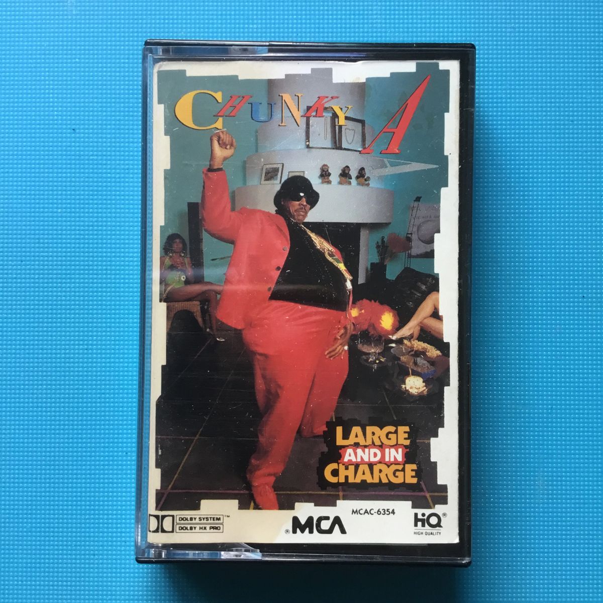 CHUNKY A - Large And In Charge - 1989 Cassette Album