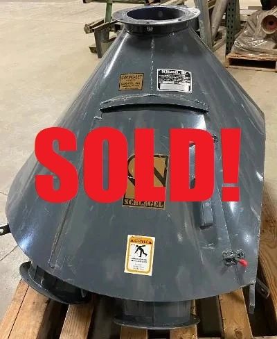 *SOLD* Schlagel Distributor 8" x 6 Duct x 45 Degree Flat Back SyncroSet ...