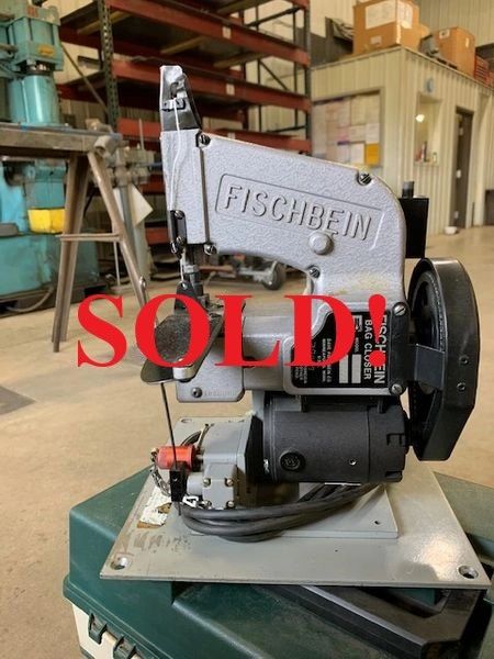 *SOLD* Fischbein Model EH Portable Bag Closer (S/N: 16866)