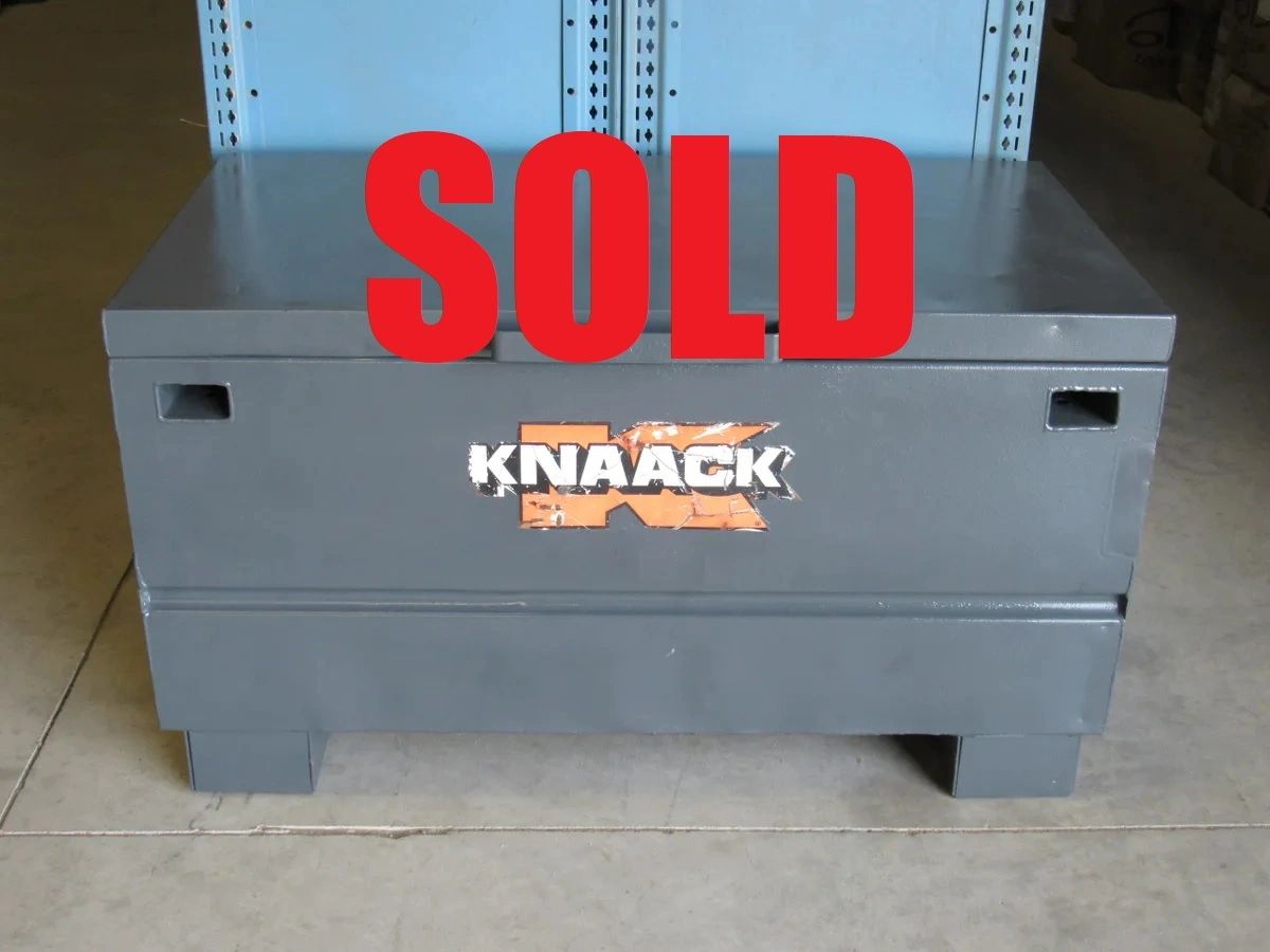 *SOLD* Knaack Jobmaster Tool Box - 7 Cu Ft, 36"W x 19"D x 21.5"H