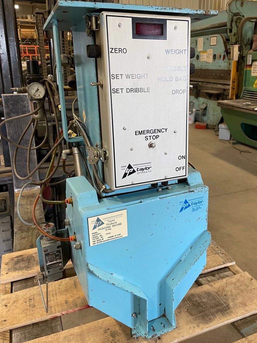 Used Taylor Products TE100 Compact Electronic Bagging Scale (Older Version)