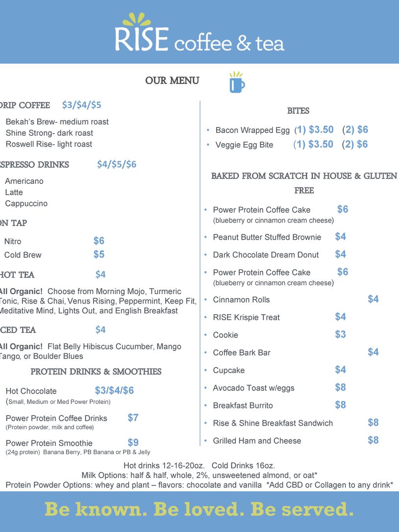 RISE coffee & tea