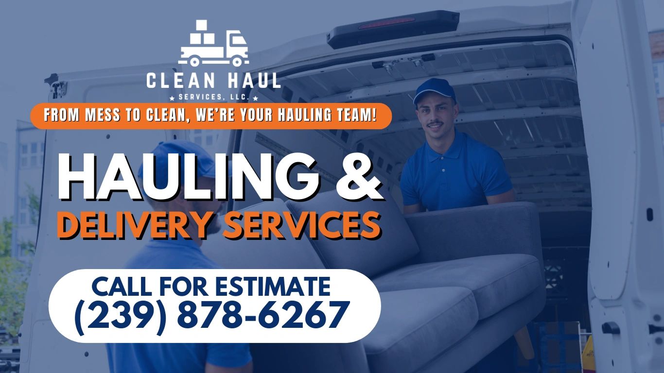 Junk Removal Services - Clean Haul Services