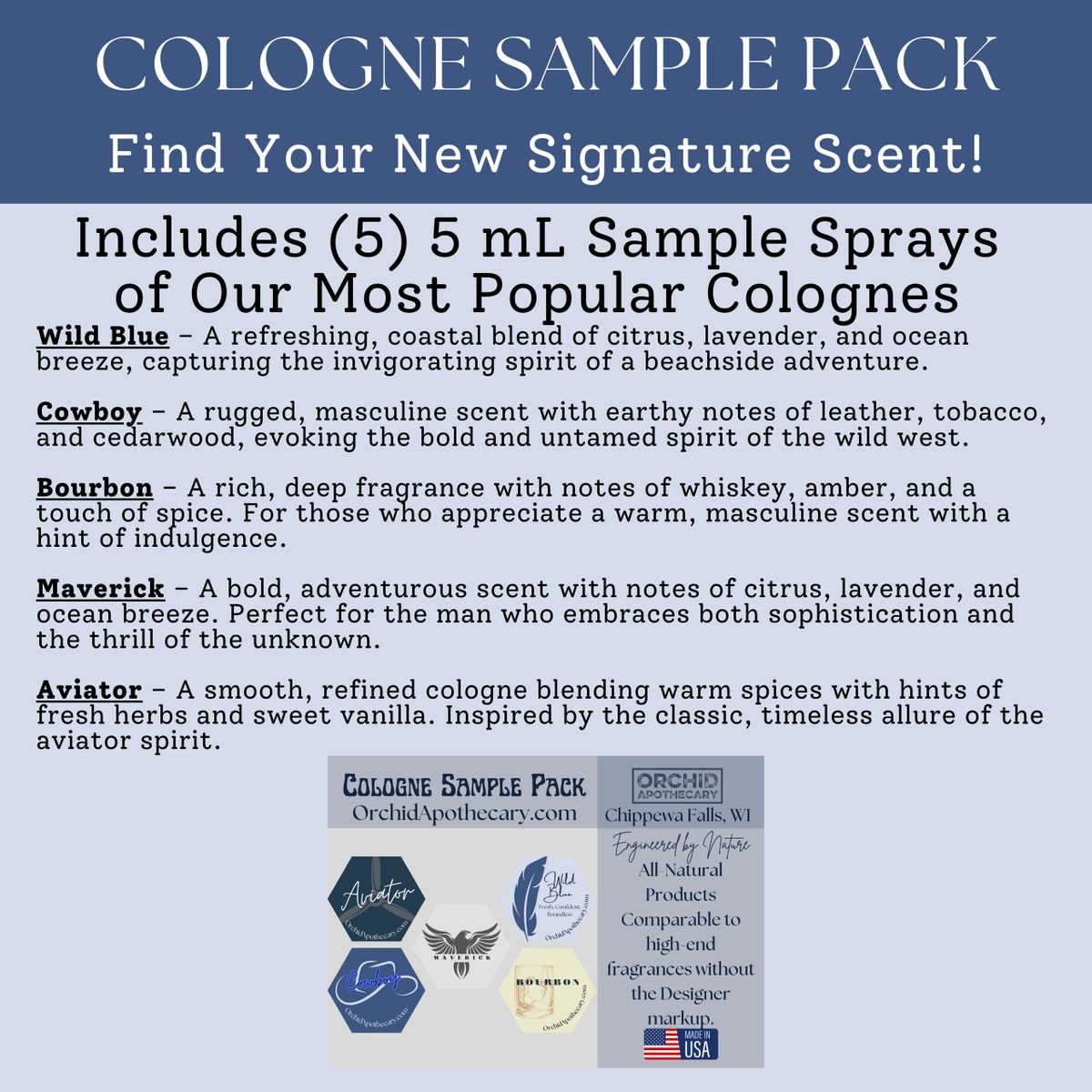 Cologne Sample Pack