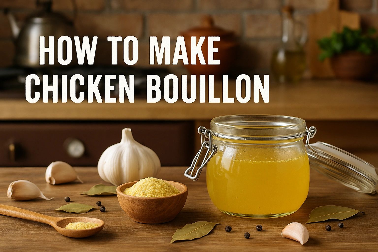 How to Make Homemade Bouillon