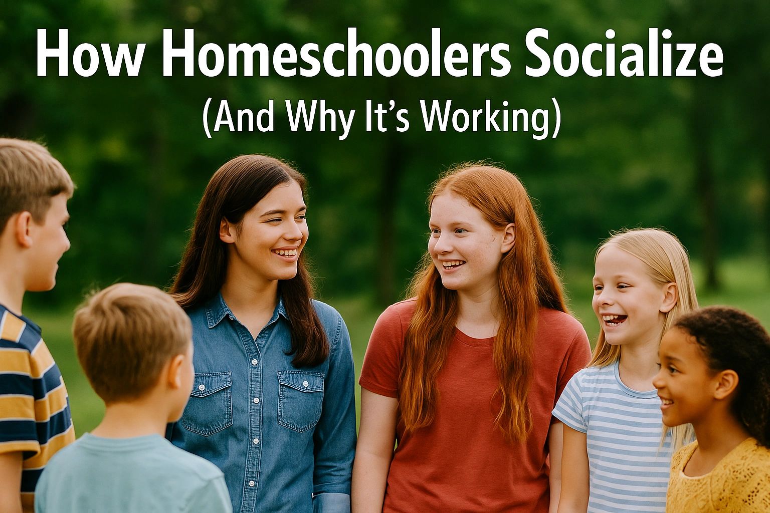 How Homeschoolers Socialize (And Why It's Working)