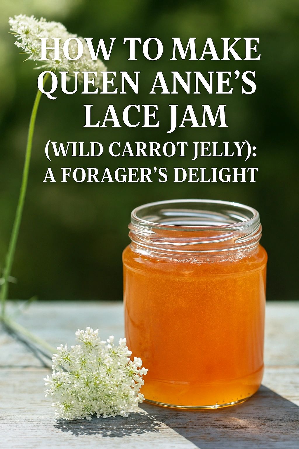 How to Make Queen Anne’s Lace Jam: A Forager’s Delight