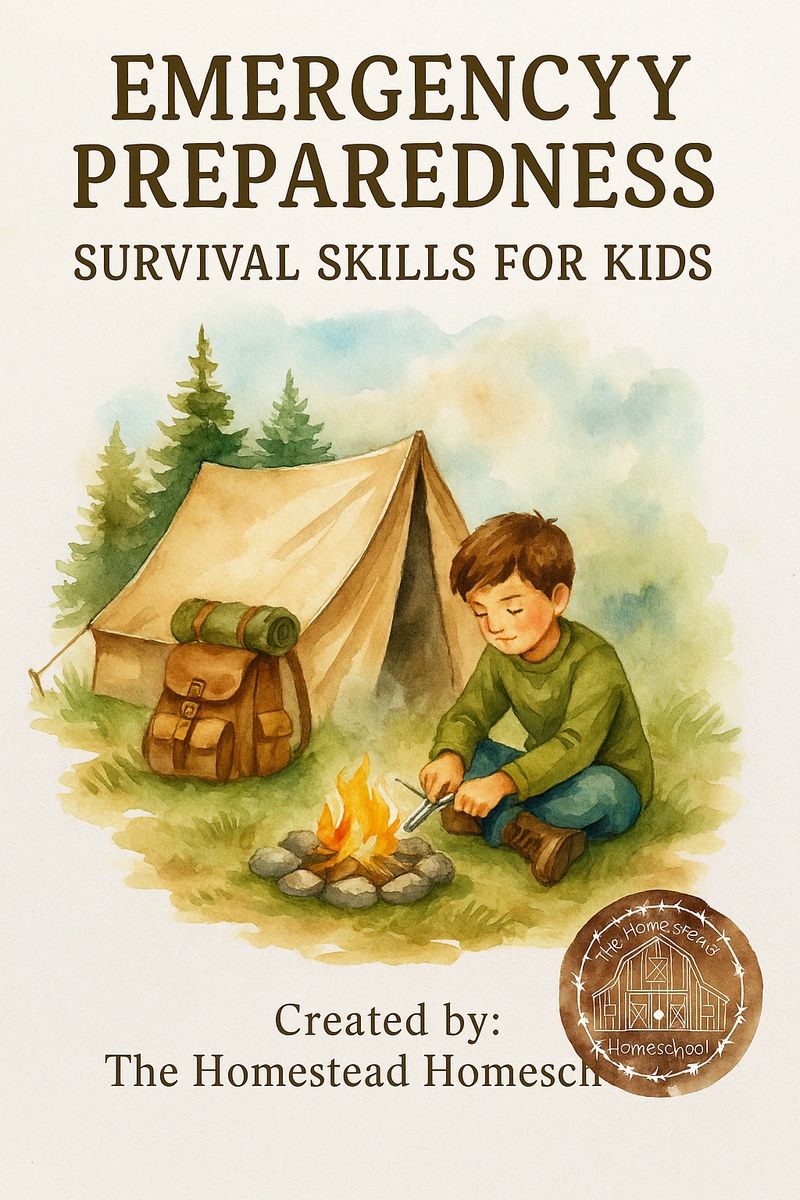 Survival Skills For Kids Series: Off Grid Living, Skill Building ...