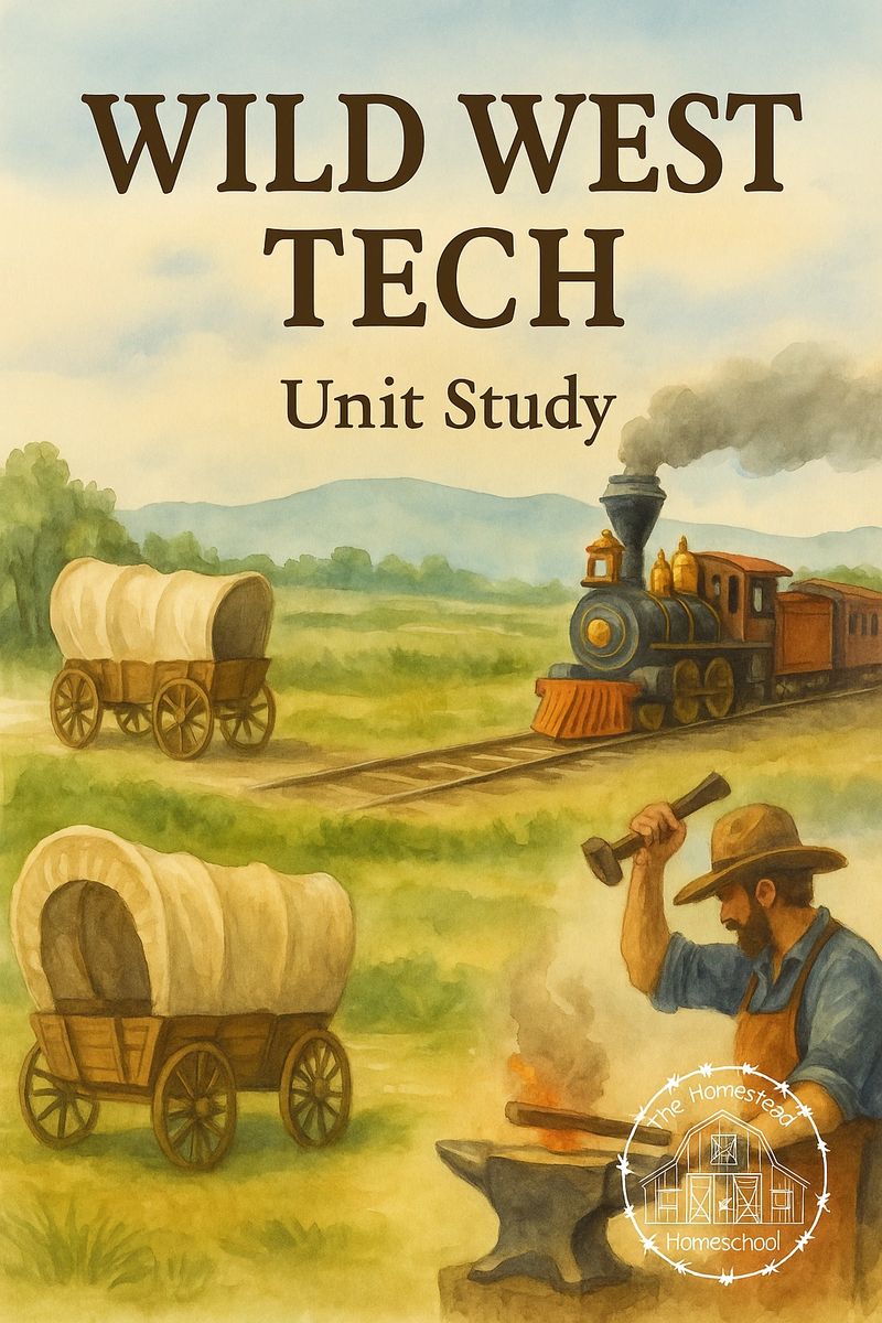 Wild West Tech Unit Study for K-Teen Learners - FREE For Network Members!