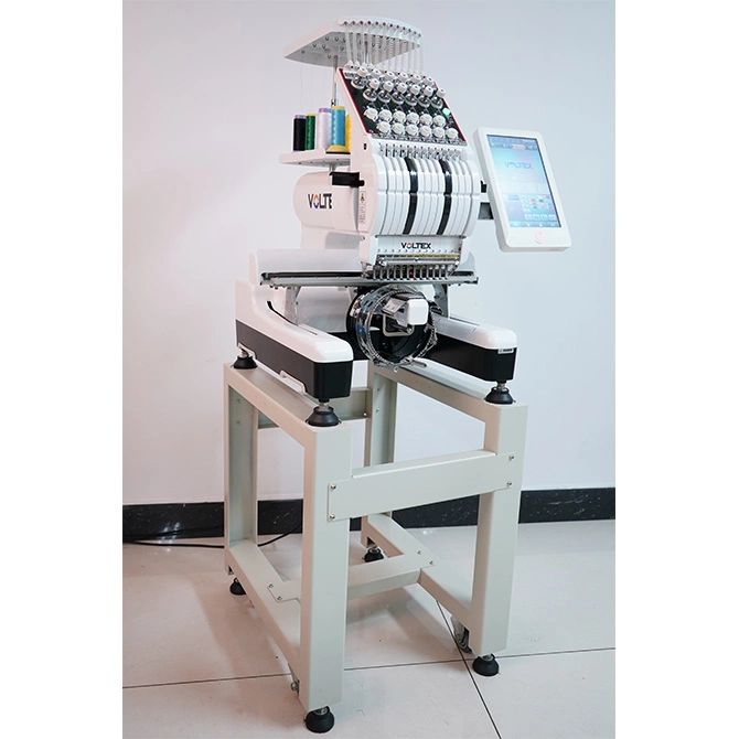 VOLTEX VT1201S 12 Needle embroidery machine PHOTO TECHNOLOGY