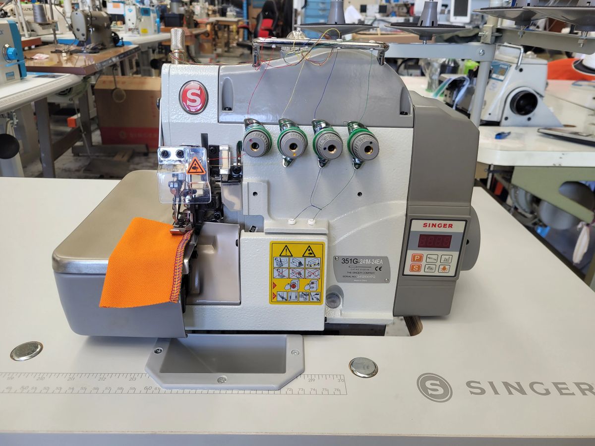Singer 351G 4 Thread Industrial Overlock Sewing Machine