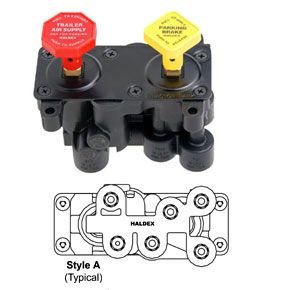 Replacing the Air Brake Manifold