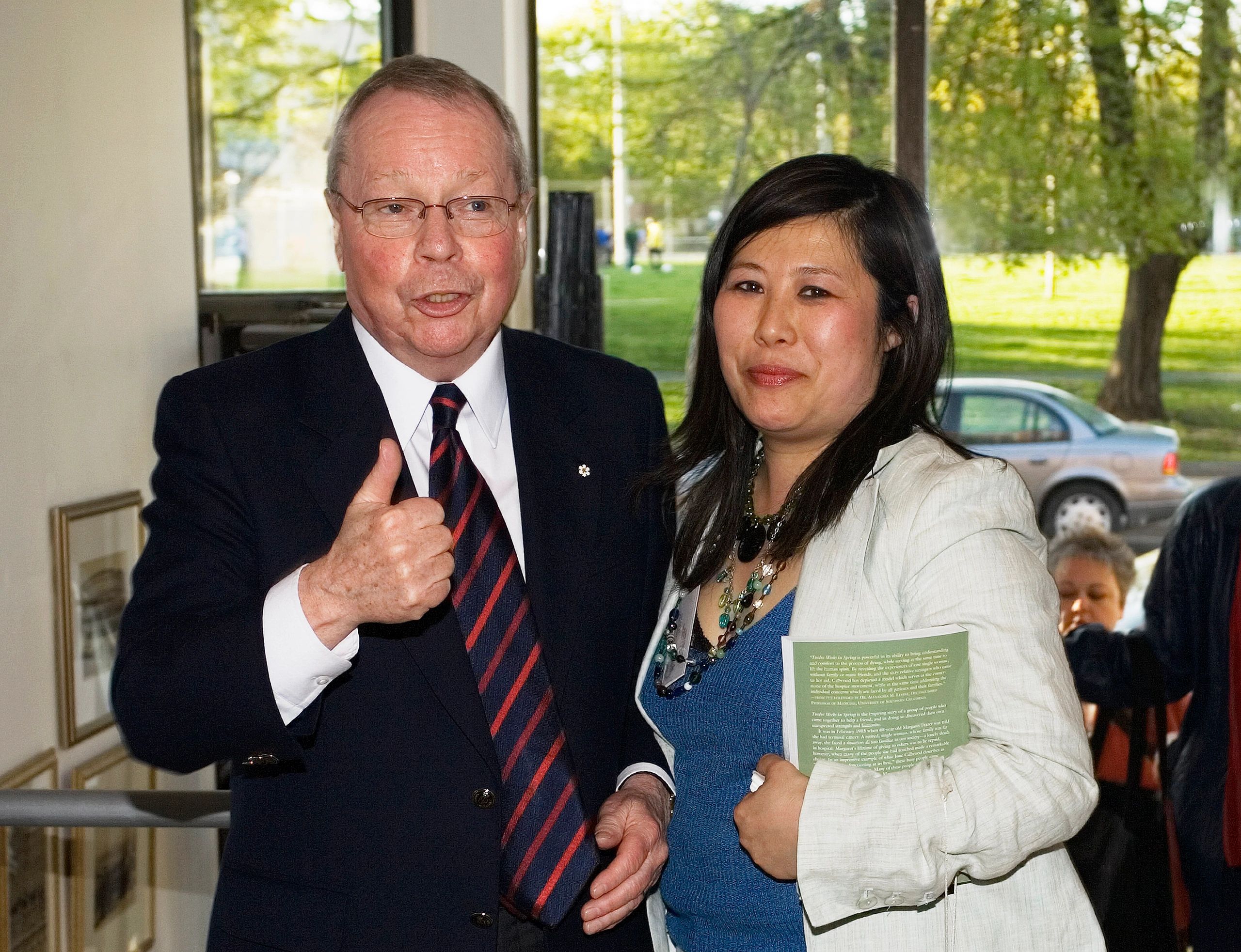 ART PATRON FORMER MAYOR DAVID CROMBIE By Carol Mark