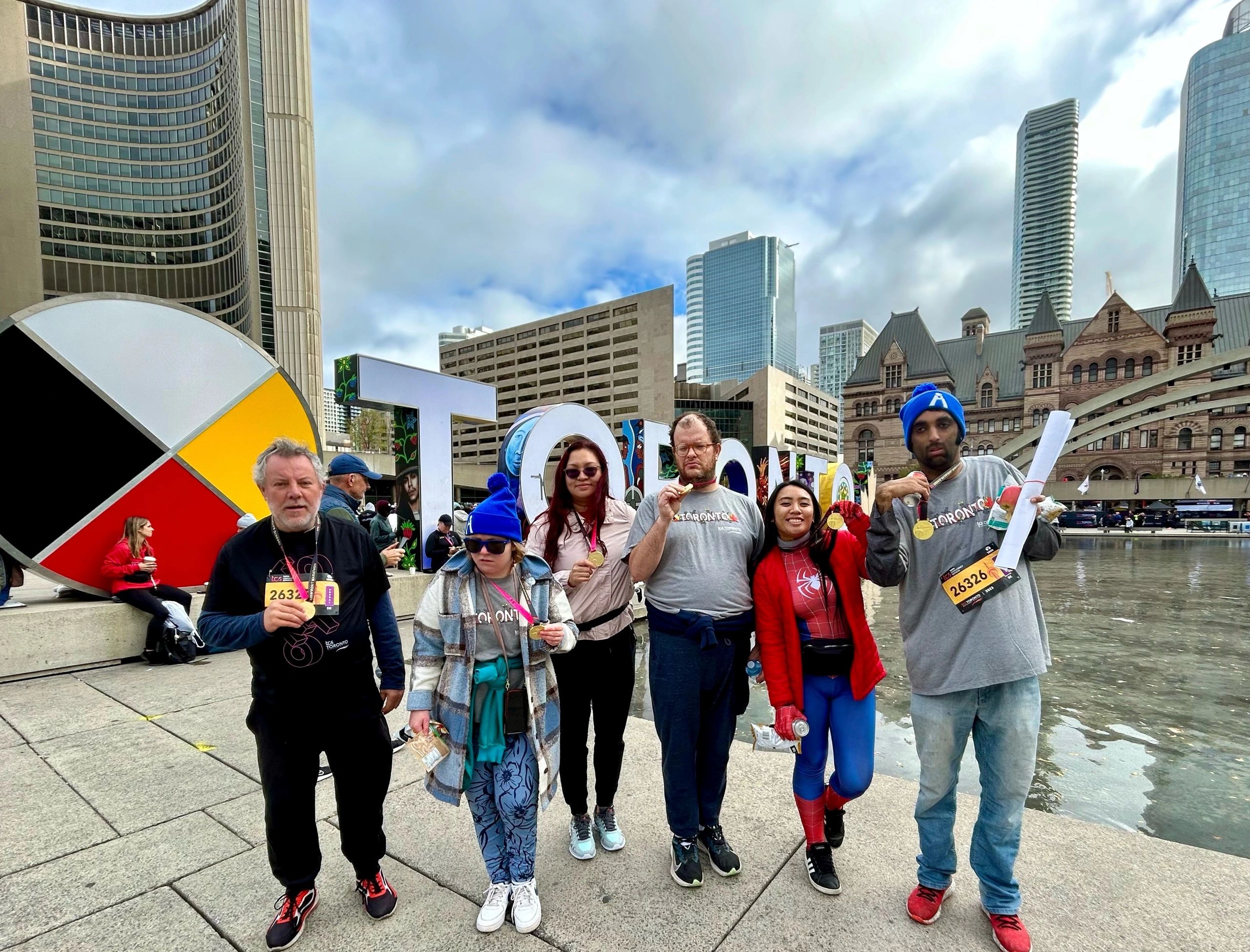 Team Aptus in the Toronto Waterfront Marathon!
