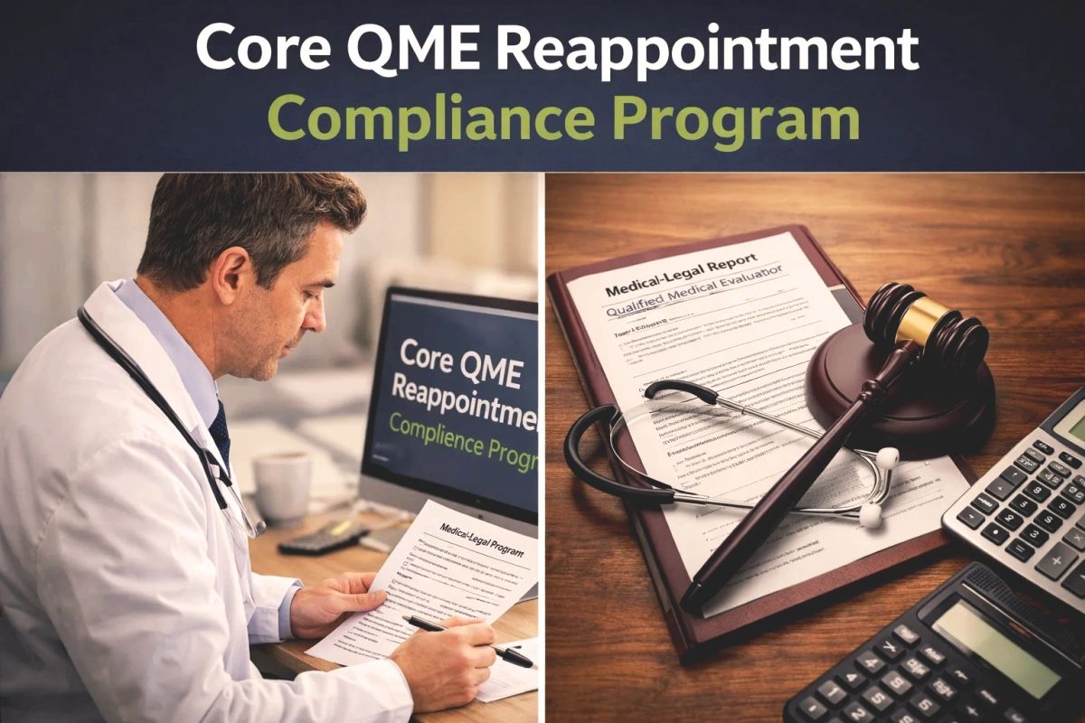 Core QME Reappointment Package