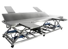 Equine V-Top Stainless Steel Hydraulic Surgery Table