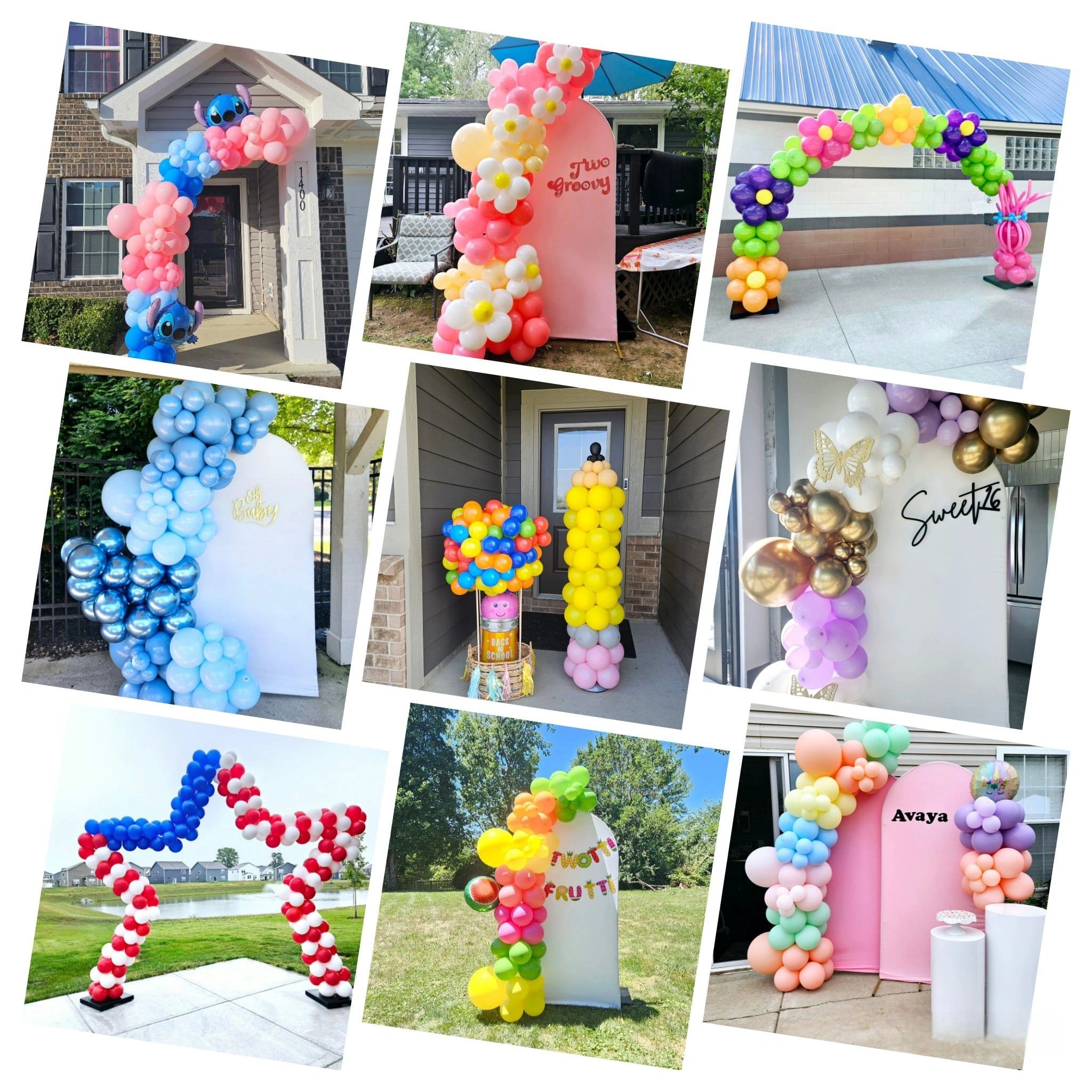 Balloon Decor by Gaby LLC - Balloons Indiana, Soft Play Indiana Rentals ...