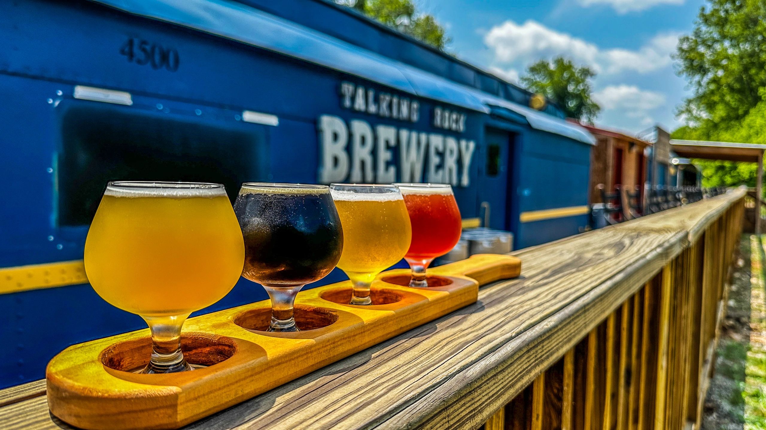 Craft Brewery in a Train Car | Talking Rock Brewery